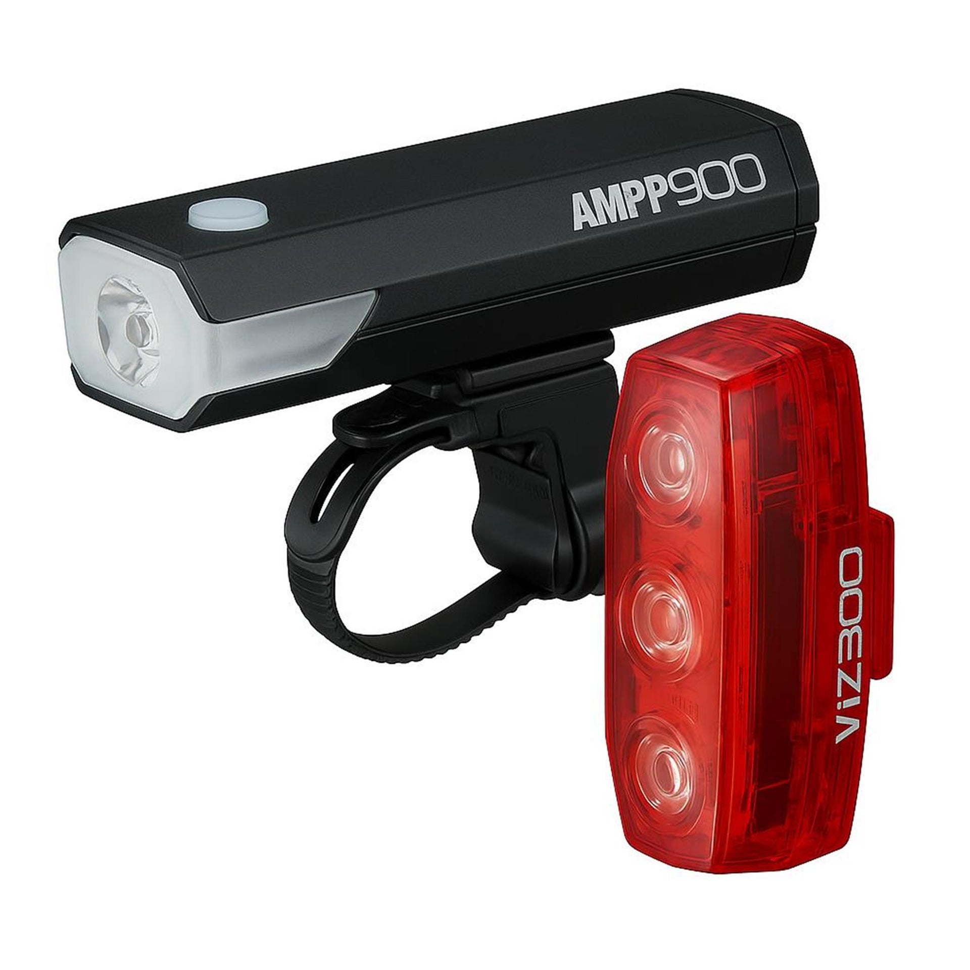 AMPP 900 / VIZ 300 Bike Light Set – Cateye Cycling